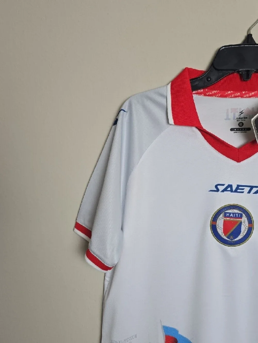 Seata | Shirts | Haiti 226 White And Red World Cup Soccer Jersey | Poshmark